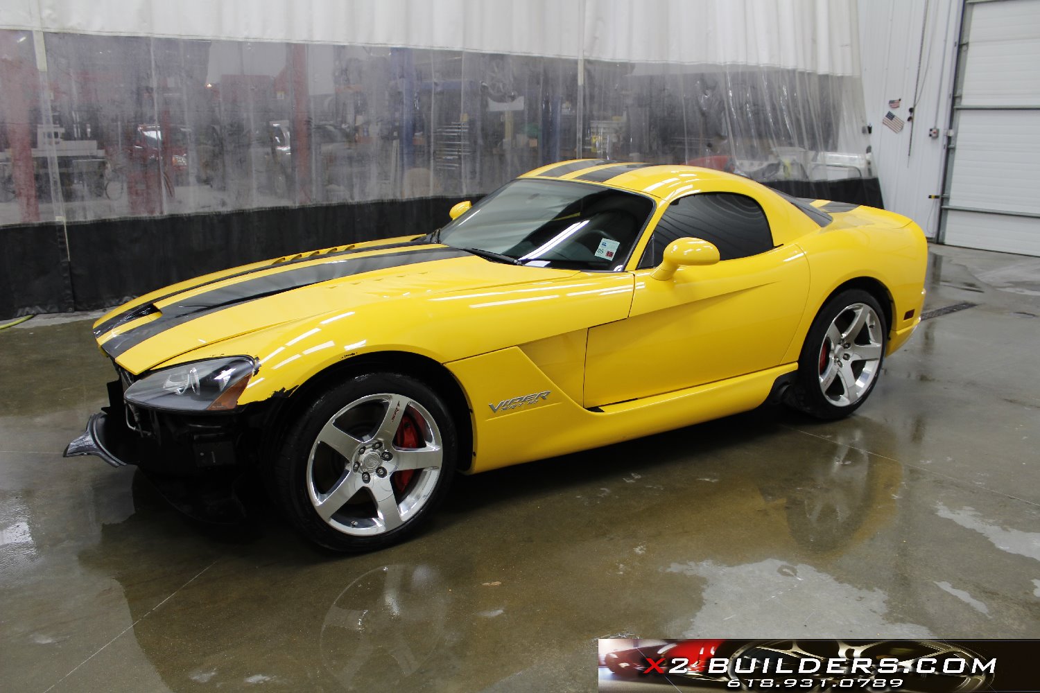 Salvage Dodge Viper | X2 BUILDERS