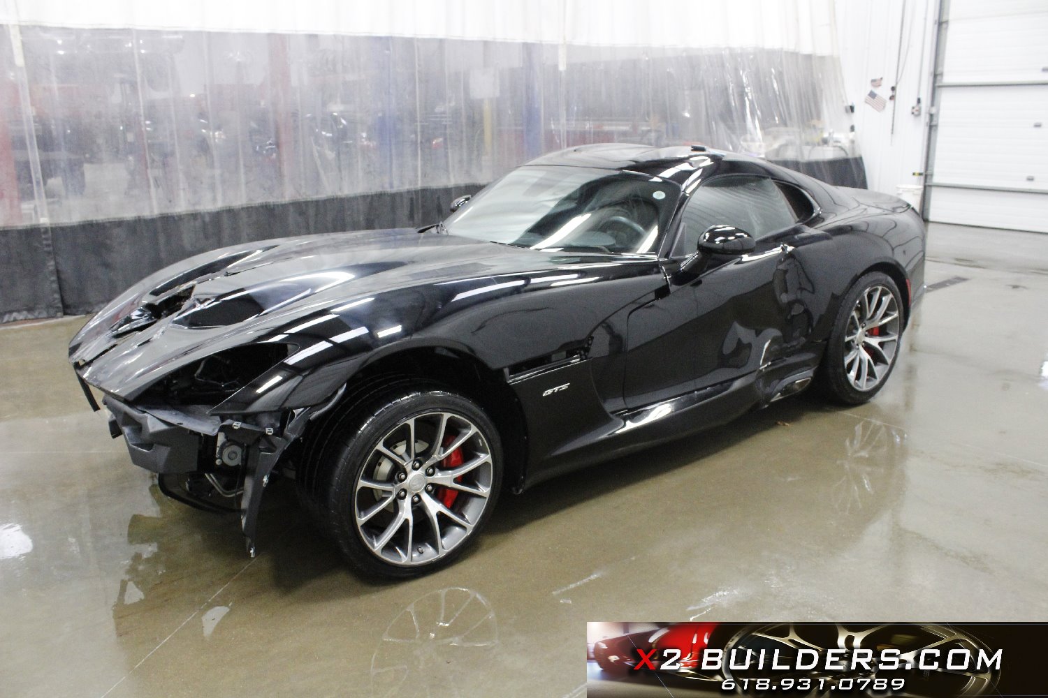 Salvage Dodge Viper | X2 BUILDERS