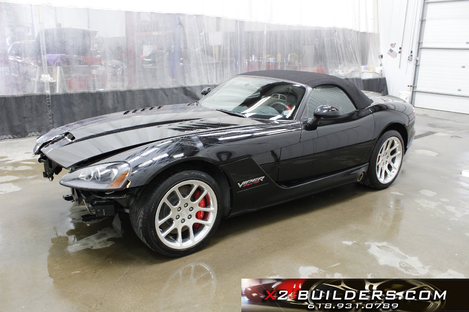 Salvage Dodge Viper | X2 BUILDERS