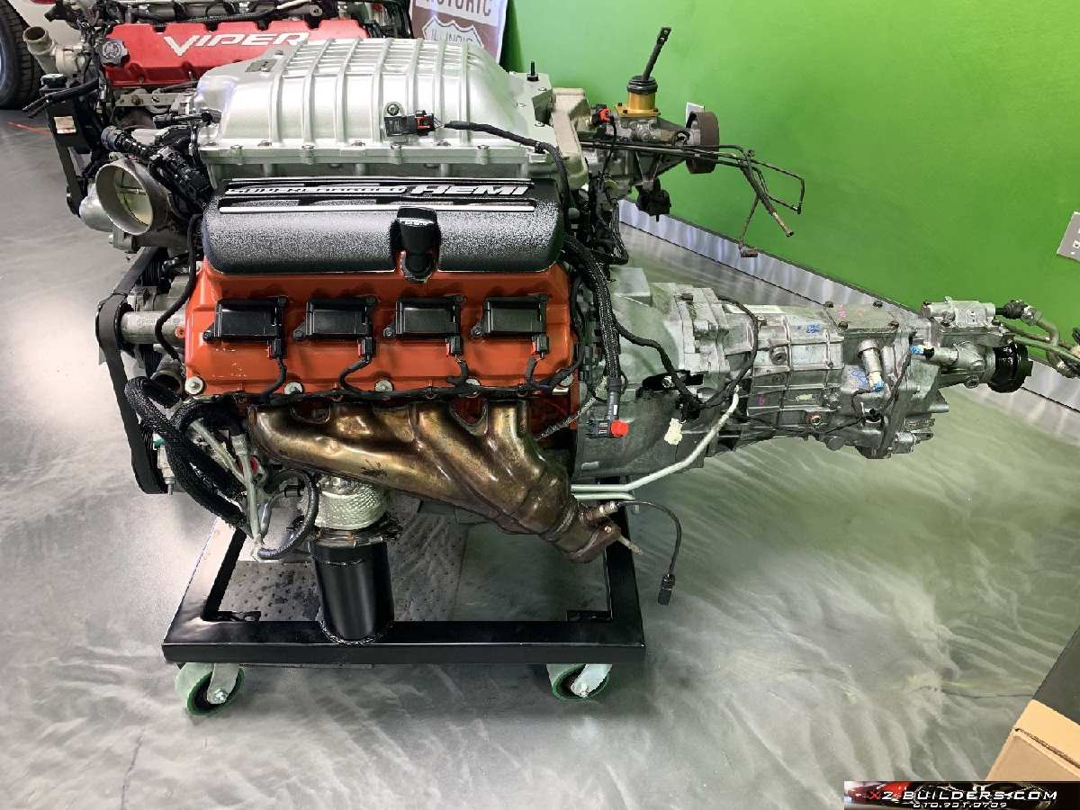 Salvage 2018 Dodge Hellcat Challenger Engine Package with ECU and ...