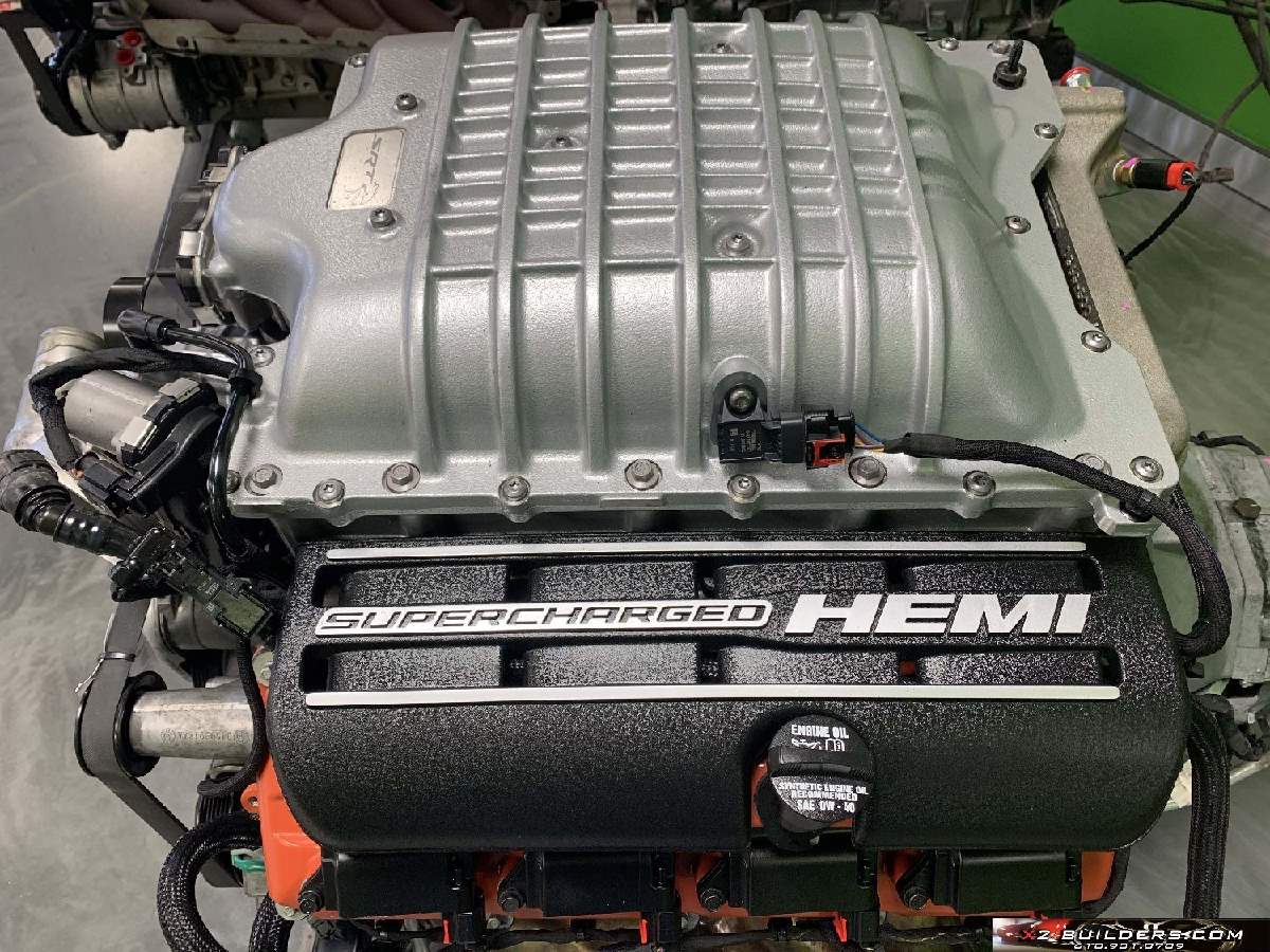 Salvage 2018 Dodge Hellcat Challenger Engine Package with ECU and ...