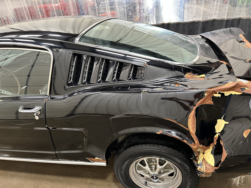 Salvage 1965 Ford Mustang | X2 BUILDERS