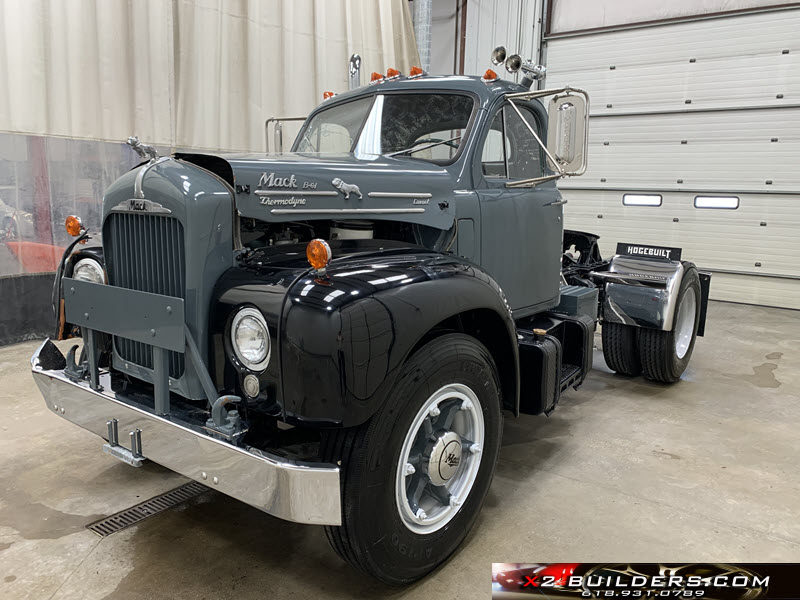 Salvage 1961 Mack Truck B-61 Thermodyne Classic | X2 BUILDERS