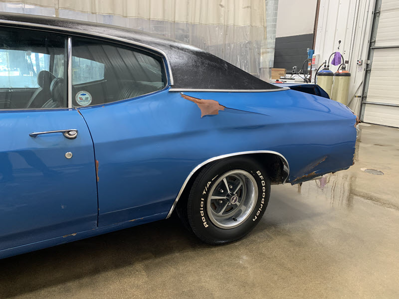 Salvage 1970 Chevrolet Chevelle SS | X2 BUILDERS