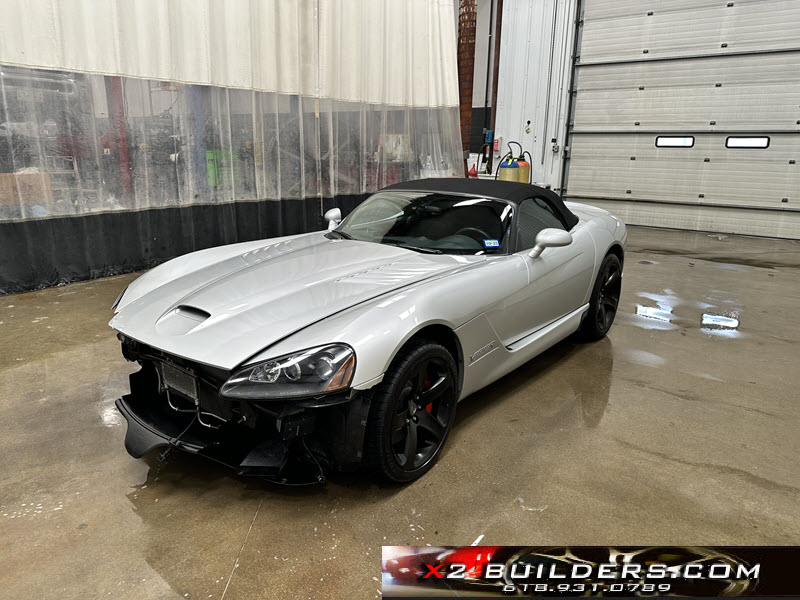 Salvage 2004 Dodge Viper SRT-10 Convertible | X2 BUILDERS