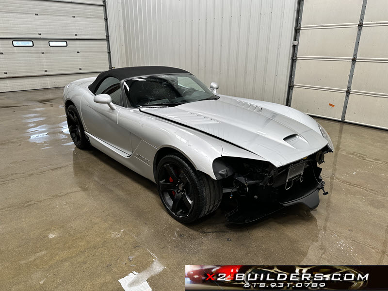Salvage 2004 Dodge Viper SRT-10 Convertible | X2 BUILDERS