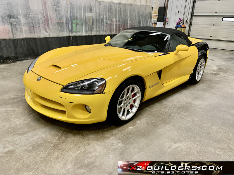 Salvage Dodge Viper | X2 BUILDERS
