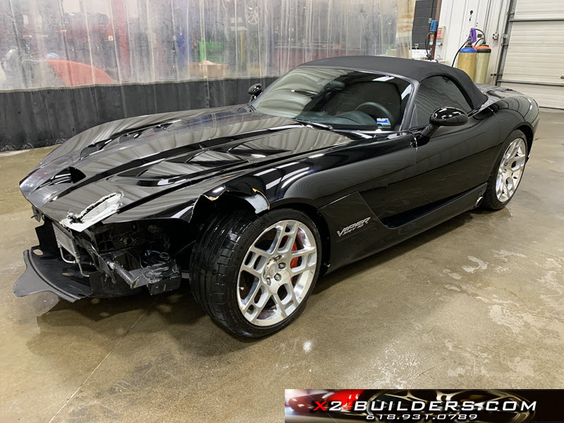 Salvage Dodge Viper | X2 BUILDERS