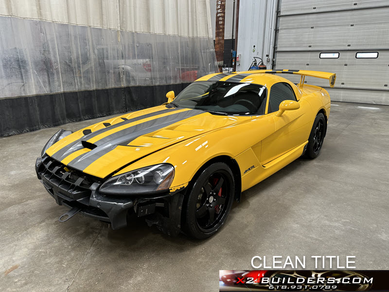 Salvage Dodge Viper | X2 BUILDERS