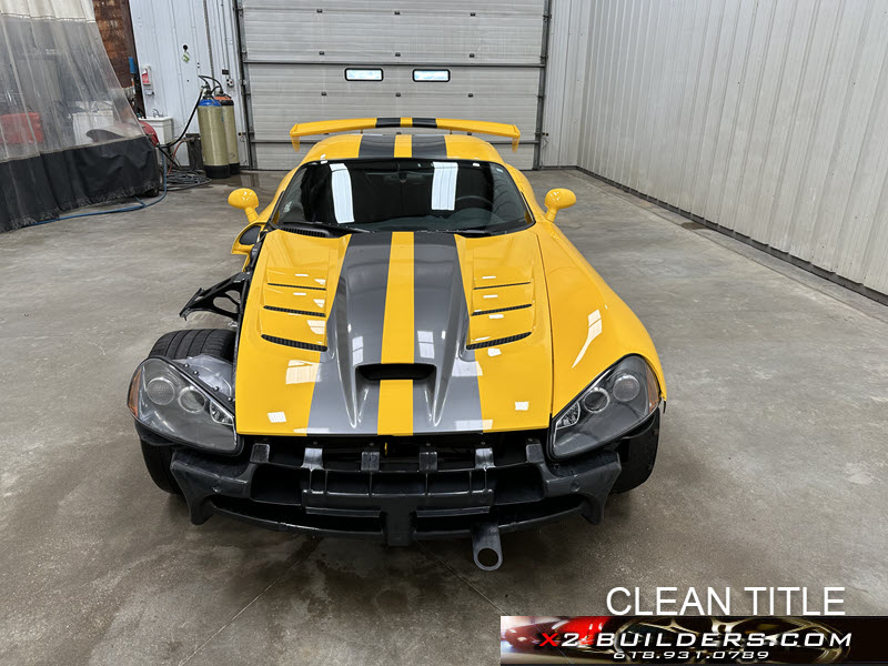Salvage 2009 Dodge Viper ACR | X2 BUILDERS
