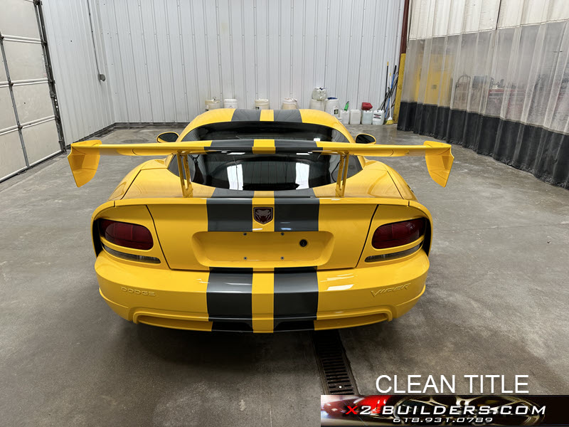 Salvage 2009 Dodge Viper ACR | X2 BUILDERS