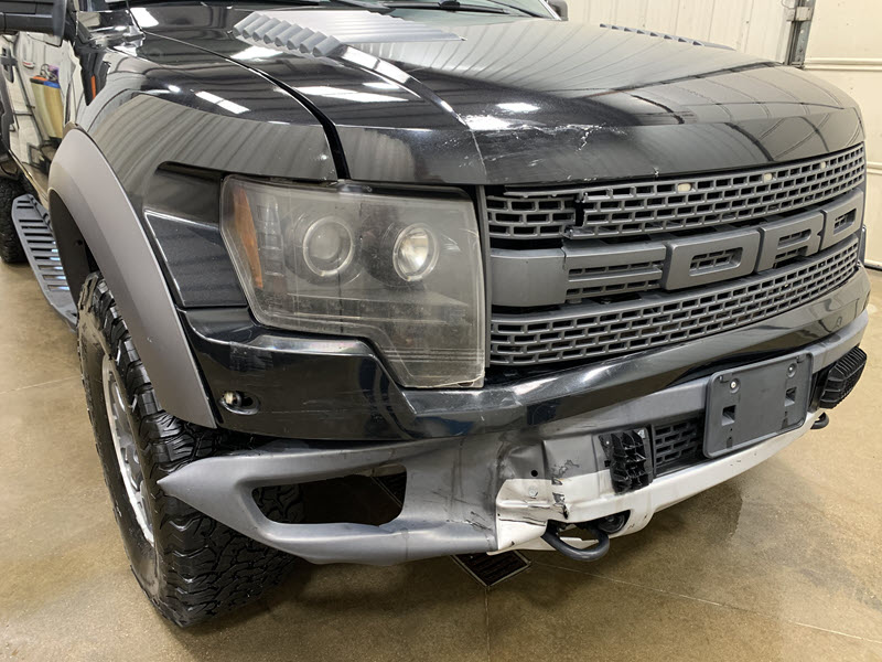 Salvage 2011 Ford F-150 Raptor SVT | X2 BUILDERS