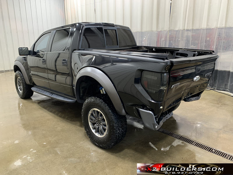 Salvage 2011 Ford F-150 Raptor SVT | X2 BUILDERS