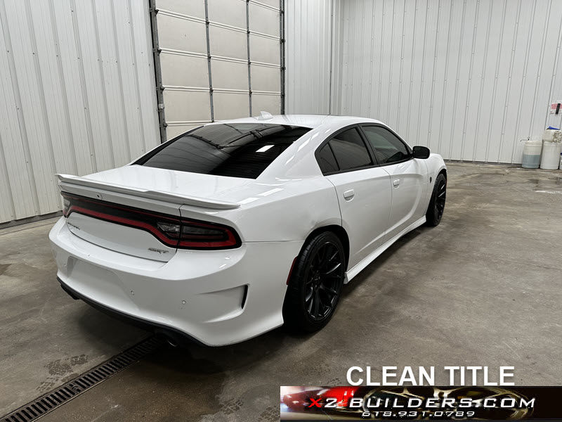 Salvage 2015 Dodge Charger Hellcat SRT CLEAN TITLE | X2 BUILDERS