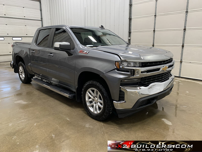Salvage 2019 Chevrolet Silverado K1500 LT Z71 4x4 | X2 BUILDERS