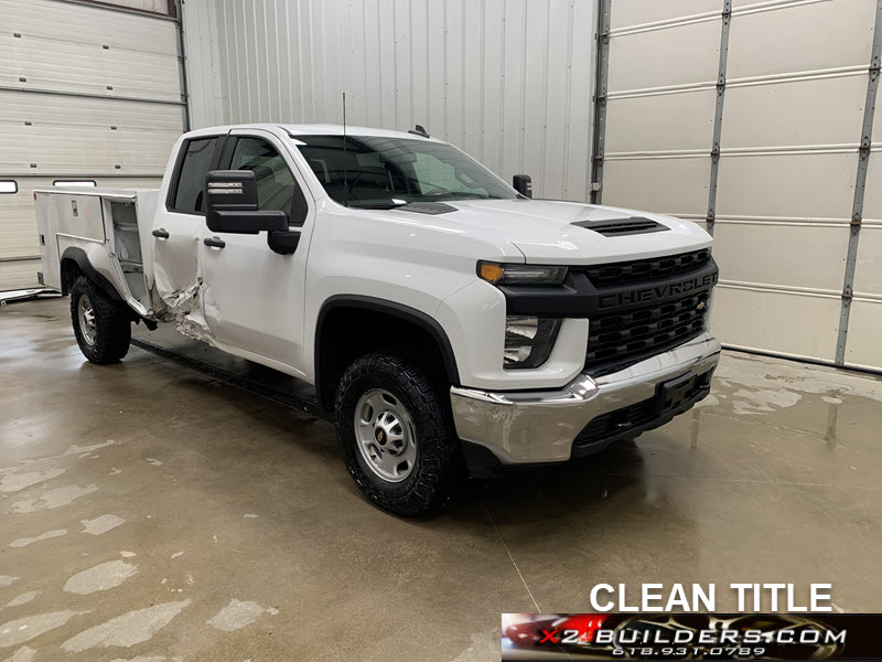 Salvage 2021 Chevrolet Silverado K2500 Work Truck | X2 BUILDERS