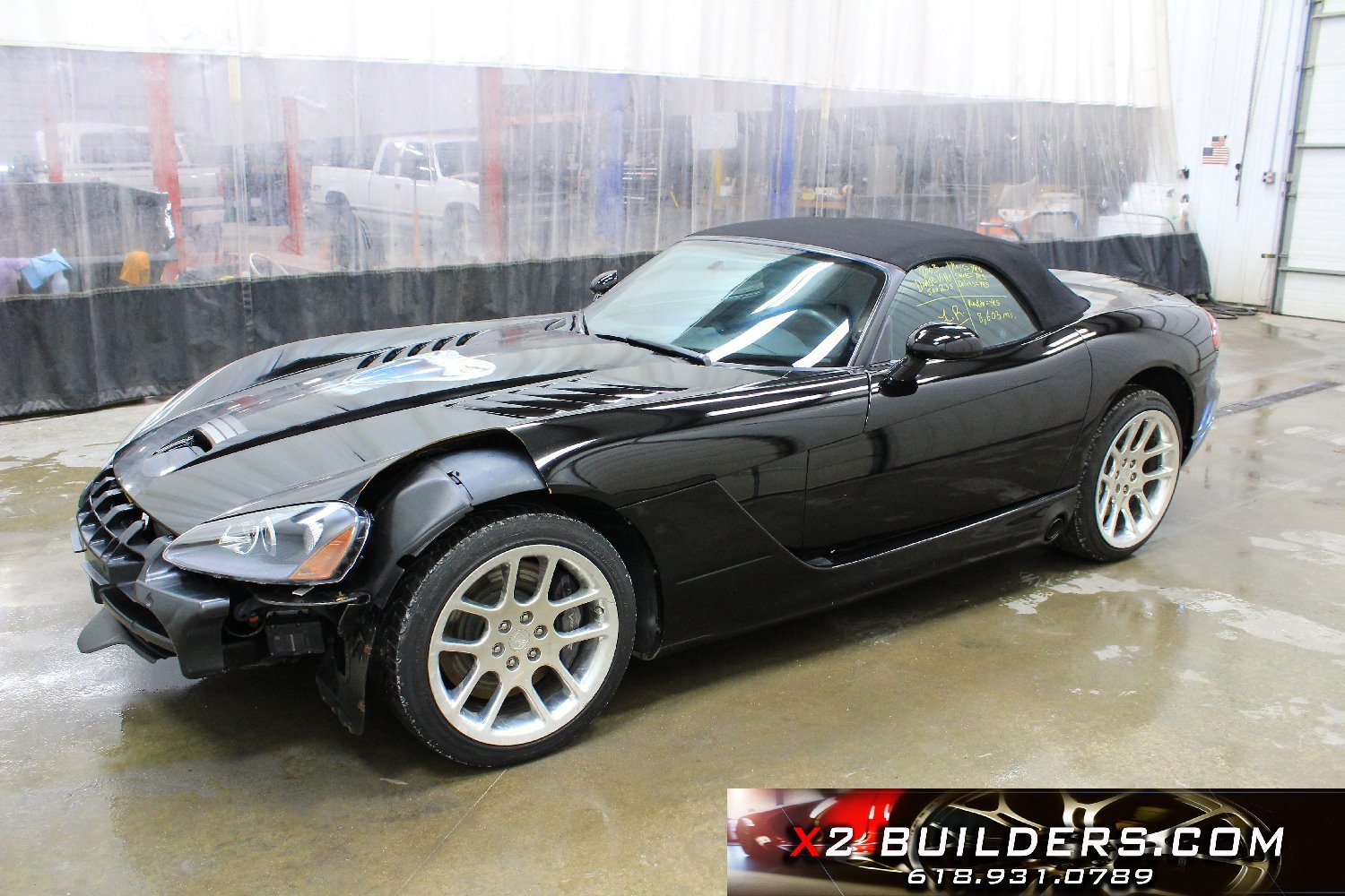 Salvage Dodge Viper | X2 BUILDERS